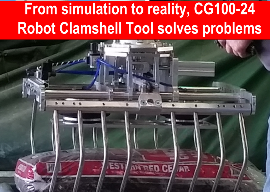 CG100-24 Size 2 Clamshell Gripper